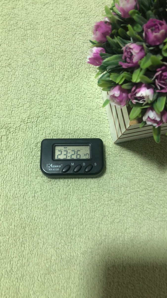 Relógio Digital Portátil Kenko Car Clock Automotivo | Relógio Feminino ...