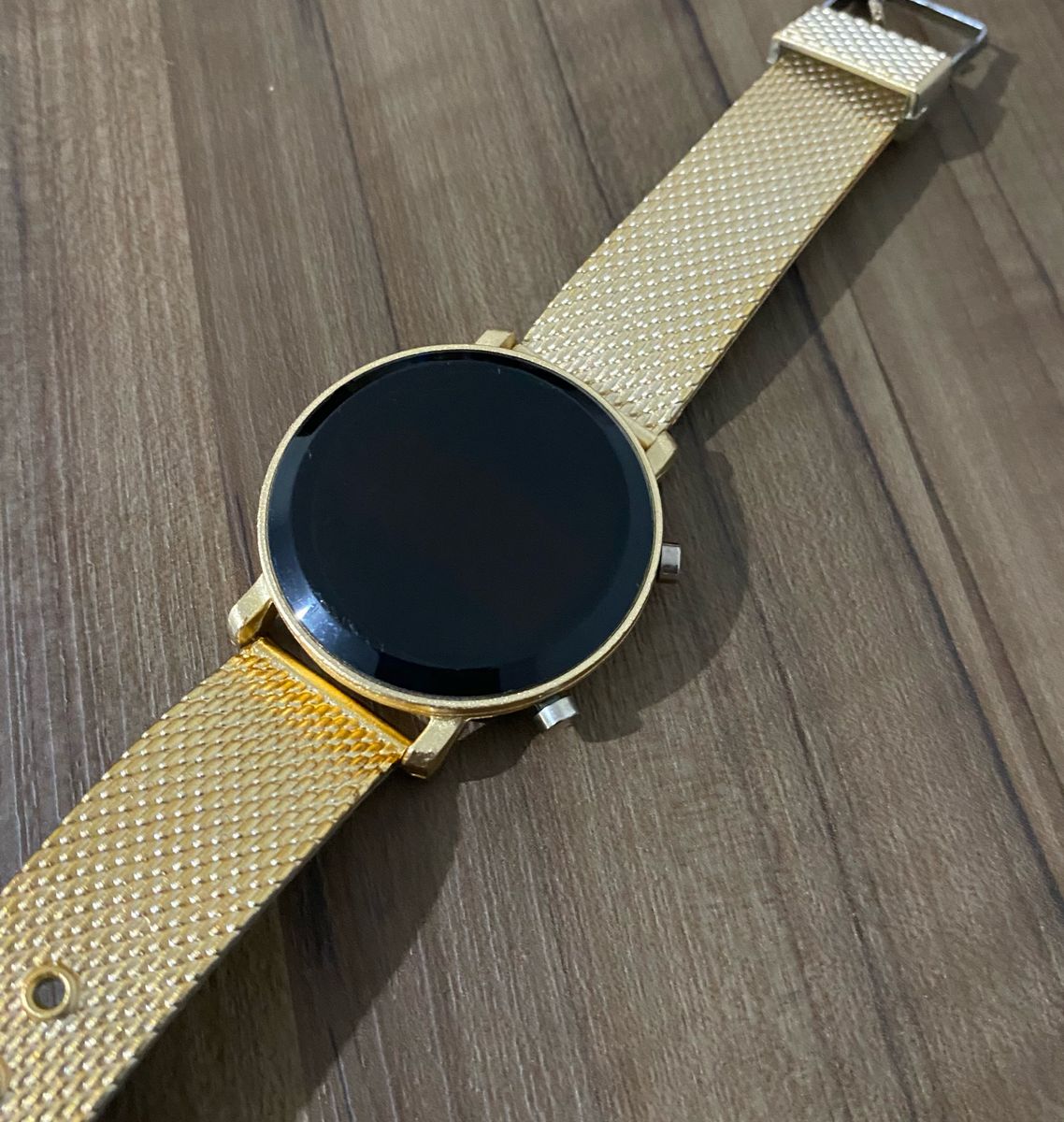 Relógio Dourado Digital | Relógio Feminino Usado 75788150 | enjoei