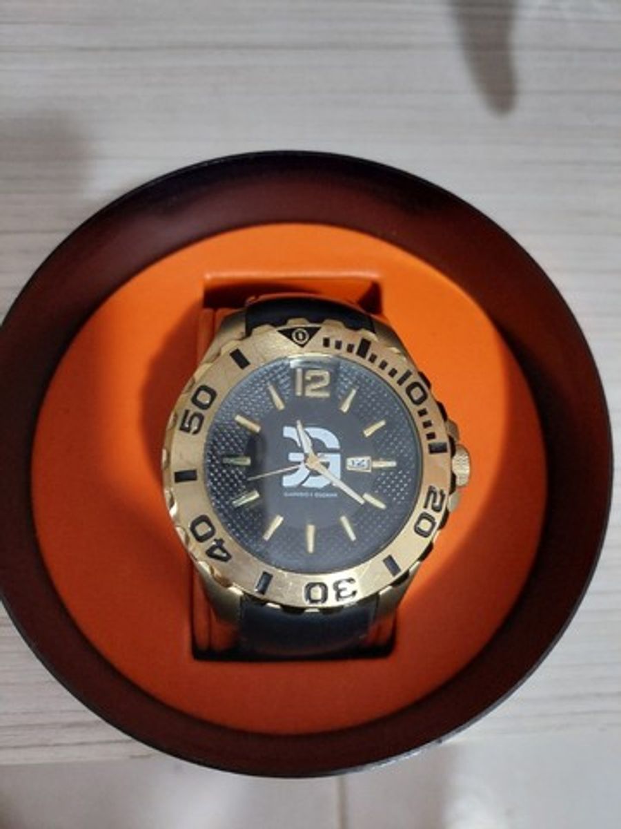 Relogio Dourado | Relógio Masculino Garrido Guzman Usado 74604296 | enjoei