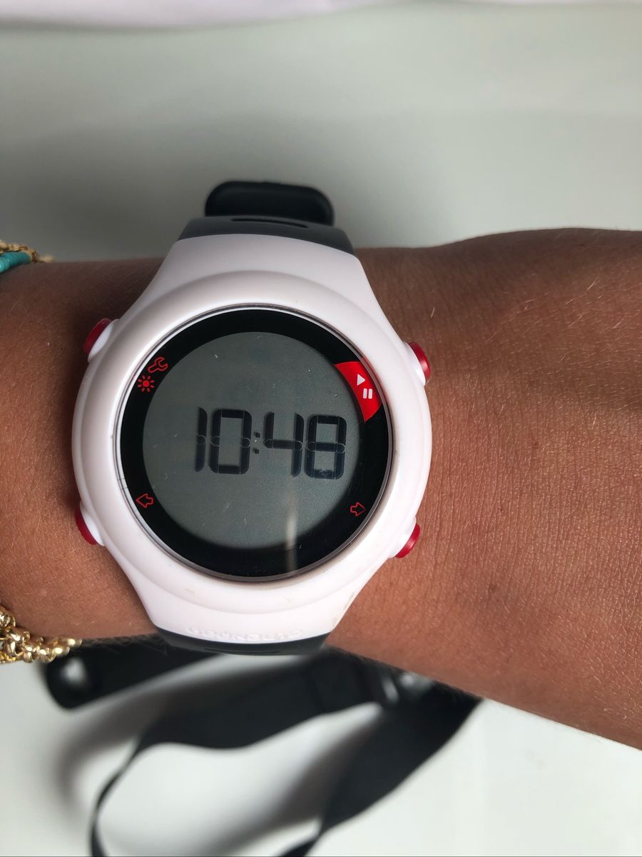 Relógio e Monitor Cardíaco Geonaute | Relógio Feminino Geonaute Usado ...