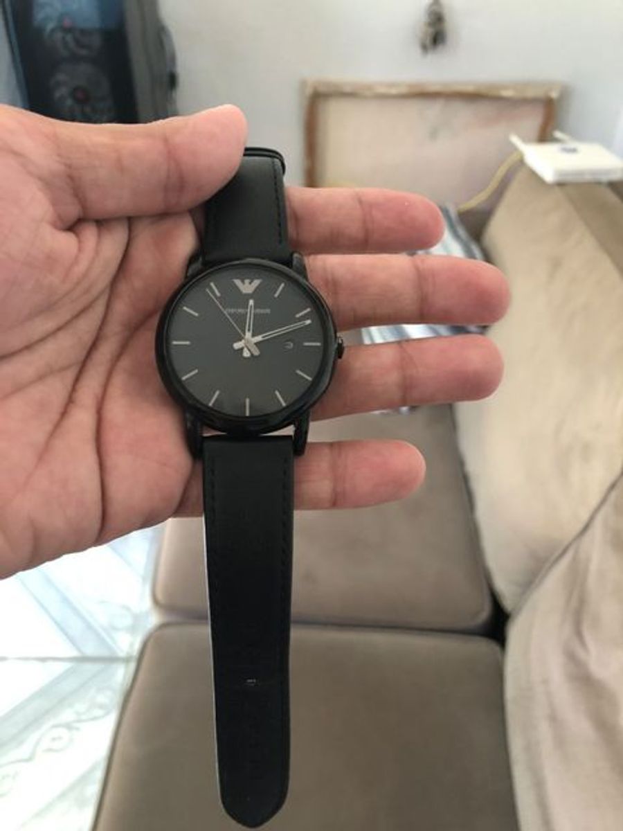 Relogio Emporio Armani Ar1723 | Relógio Masculino Emporio Armani Usado ...