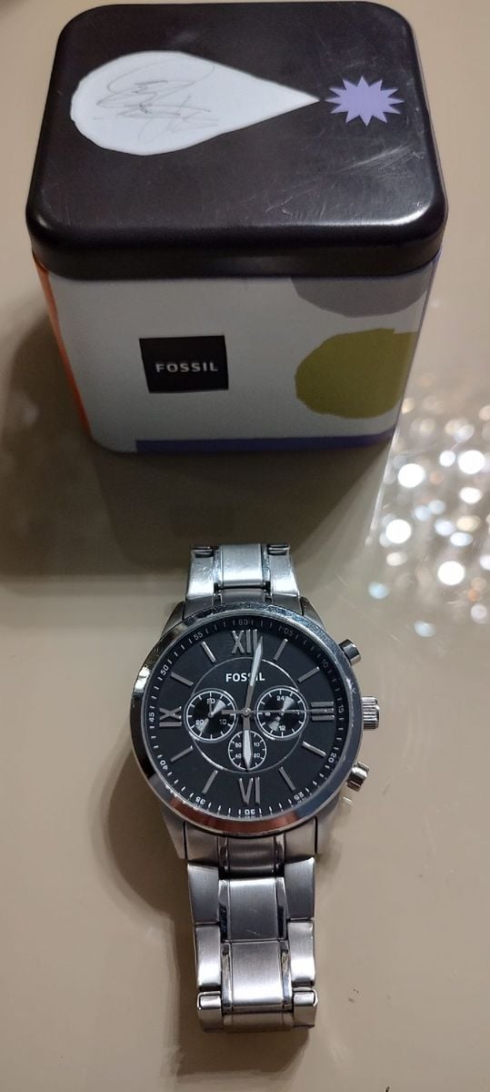 Relógio Fóssil Flynn Bq1125 | Relógio Masculino Fossil Usado 90780447 ...