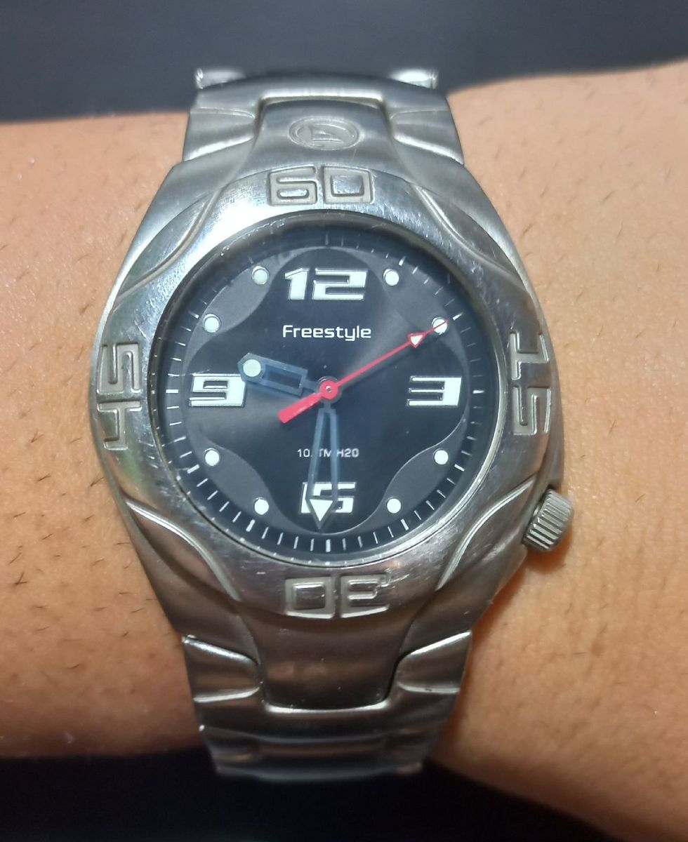 Relógio Freestyle Original de Aço | Relógio Masculino Freestyle Usado ...