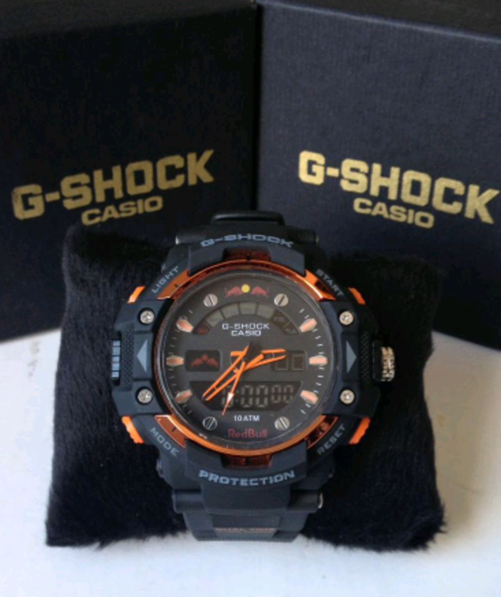 Relógio G Shock Red Bull Lançamento | Relógio Masculino Casio Nunca ...