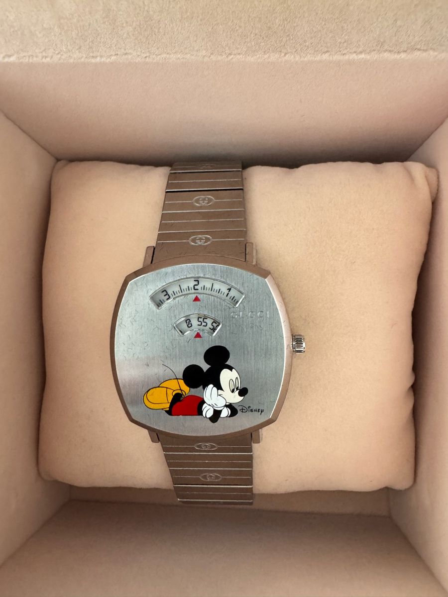 Relógio Gucci Disney | Relógio Feminino Gucci Nunca Usado 111017707 ...