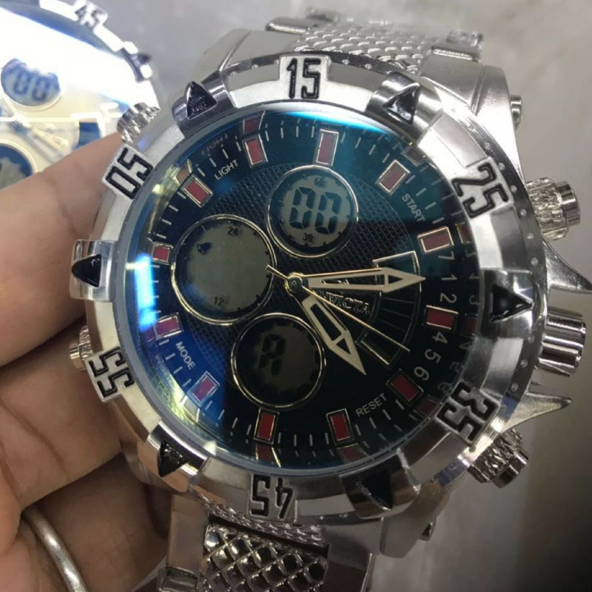 Relógio Invicta Digital Analógico Lançamento 2018 | Relógio Masculino ...