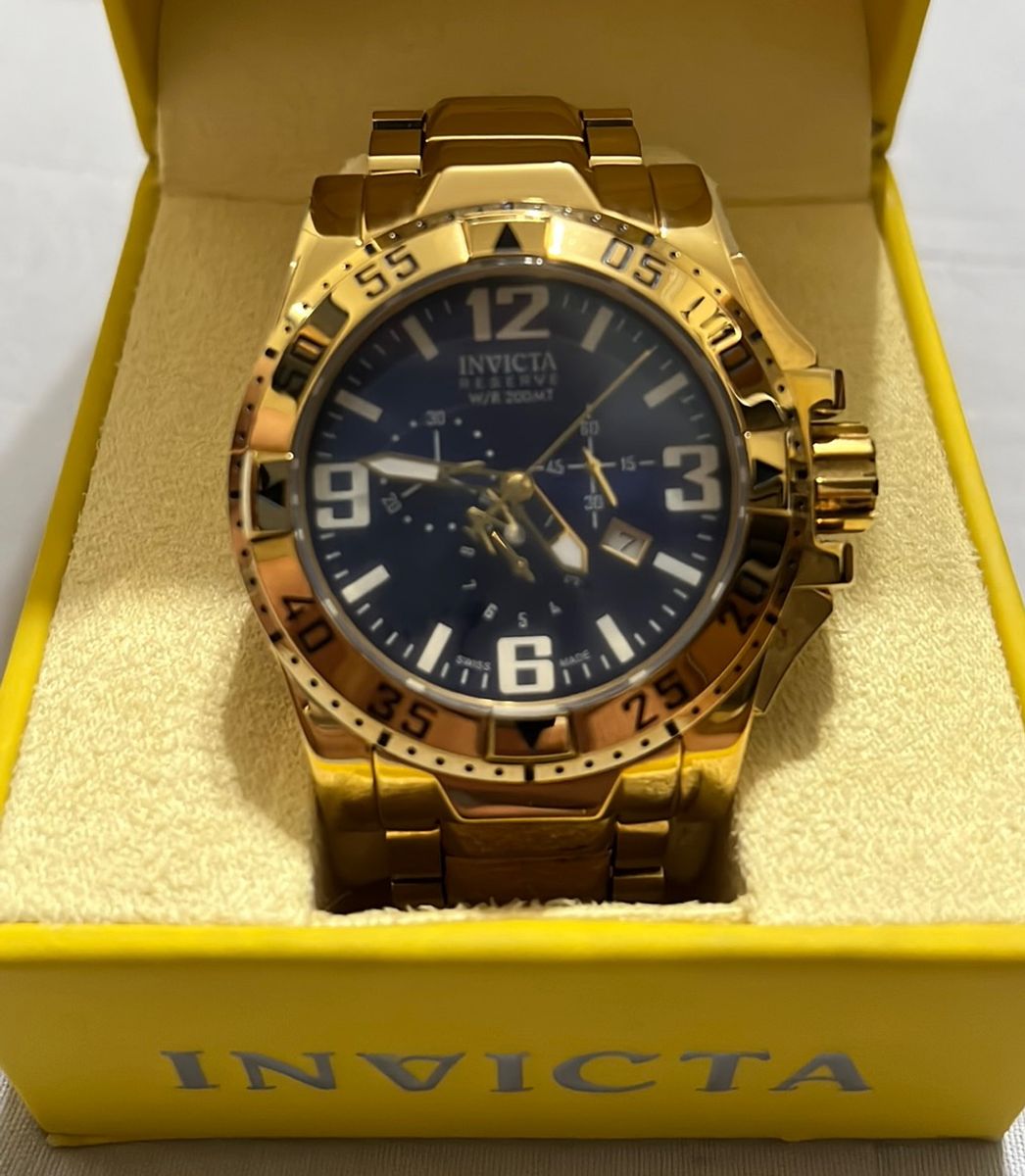 Relógio Invicta Excursion Reserve | Relógio Masculino Invicta Usado ...