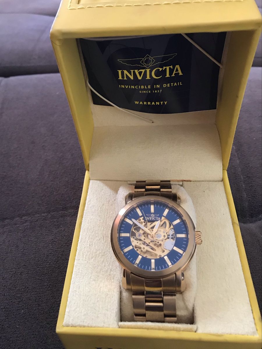 Relógio Invicta Maquinário a Mostra | Relógio Masculino Invicta Usado ...