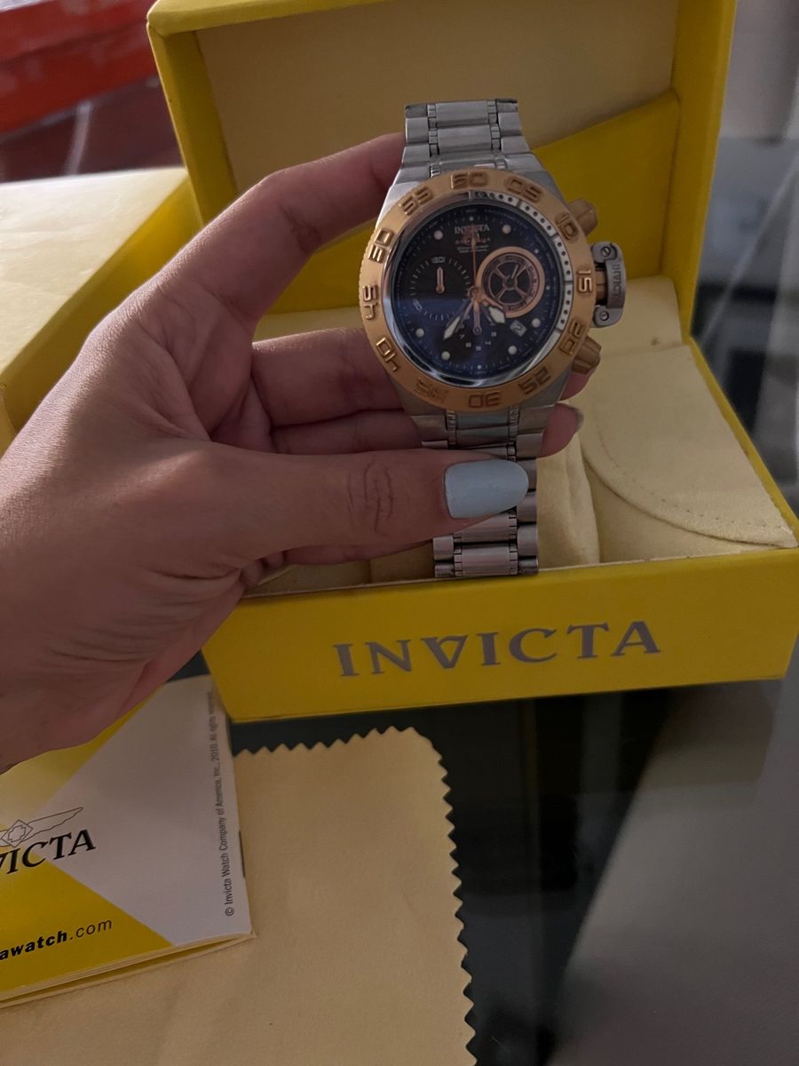 Relógio Invicta Original | Relógio Masculino Invicta Usado 84567668 | enjoei