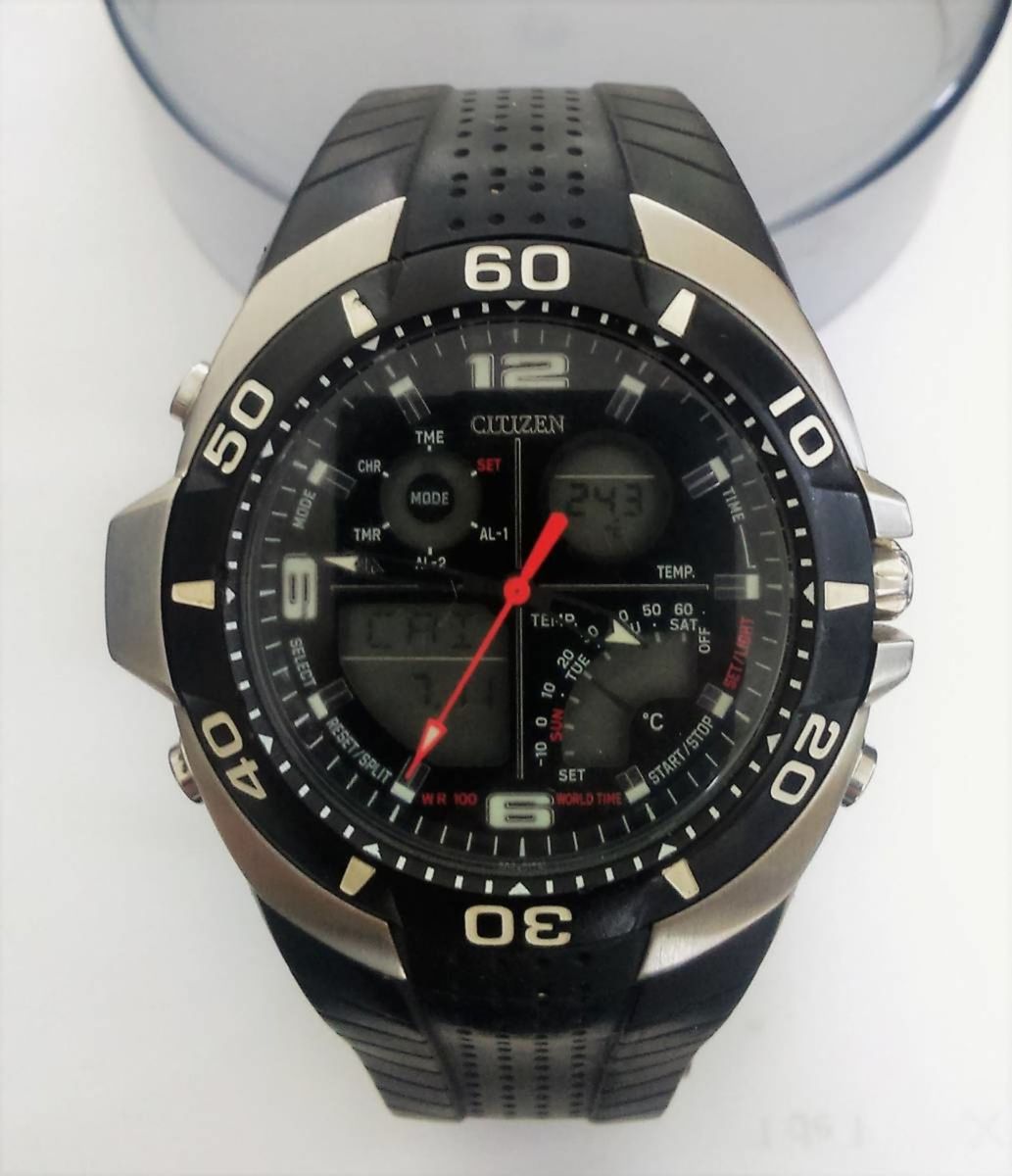 Relógio Masc. Citizen Promaster C720 | Relógio Masculino Citizen Usado ...