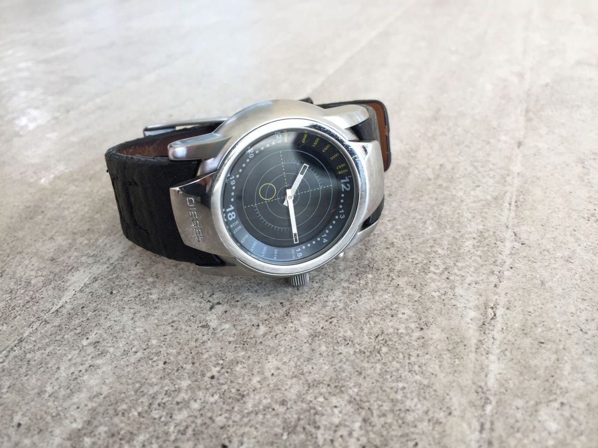 Relógio Masculino Diesel Radar Original Dz4026 Preto | Relógio ...