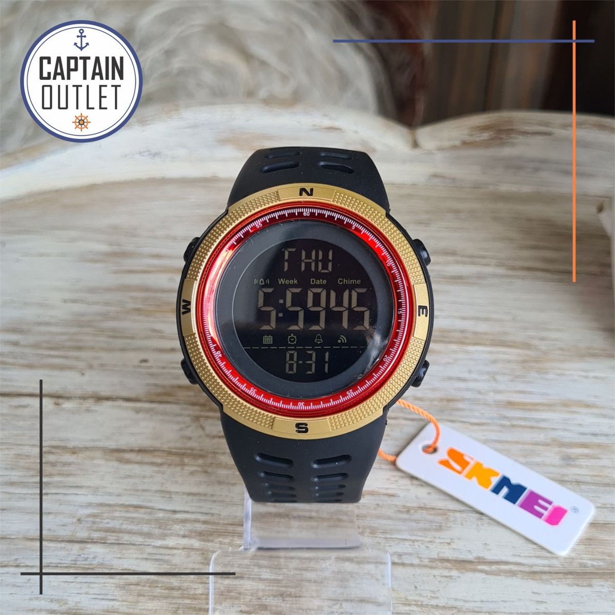 Relógio Masculino Digital Prova D Água Original Skmei 1251 C/ Caixa Excelente Qualidade ...