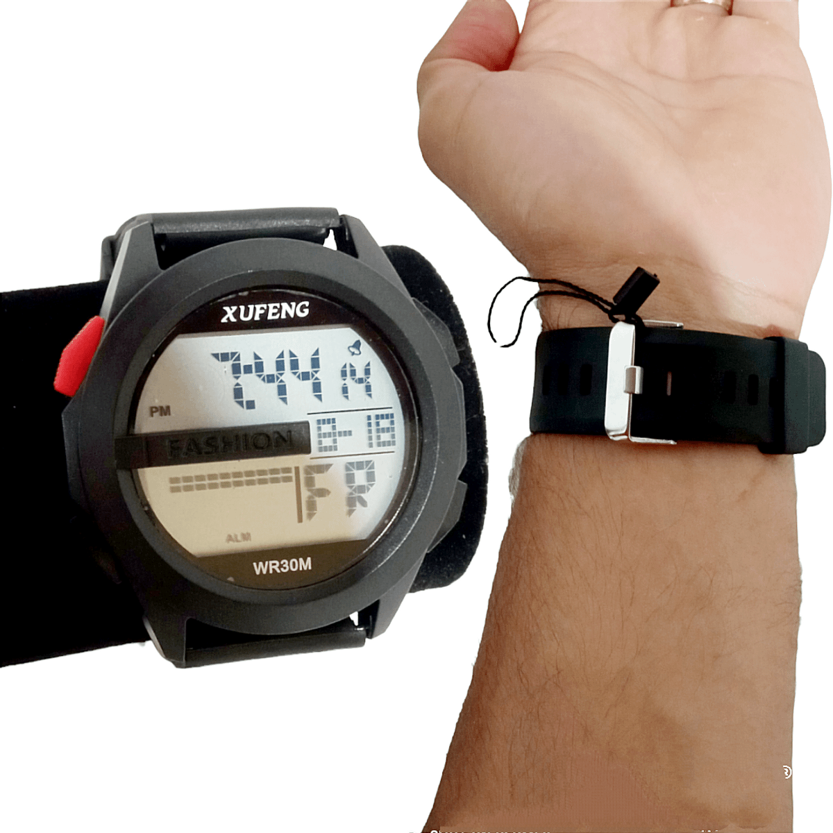 Relógio Masculino Digital Relógio Digital Cronômetro | Relógio ...