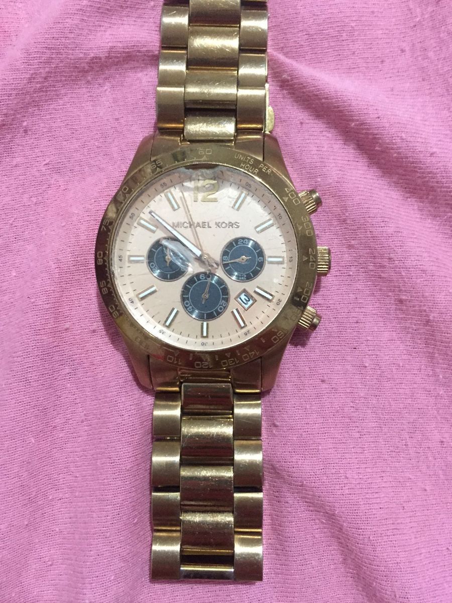 Relógio Michael Kors Rose | Relógio Feminino Michael Kors Usado ...