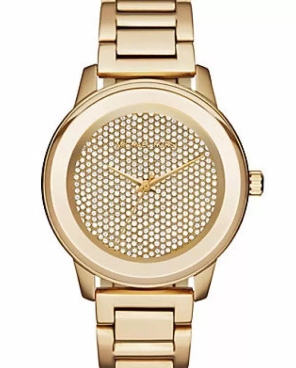 Relógio Mk Michael Kors Mk6209 Dourado com Caixa e Manual E13 | Relógio ...