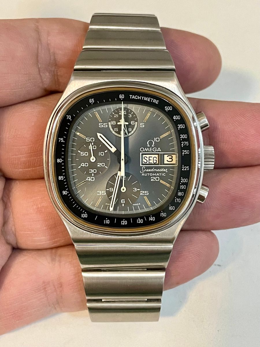 Relógio Omega Speedmaster Tv Dial | Relógio Masculino Omega Usado ...