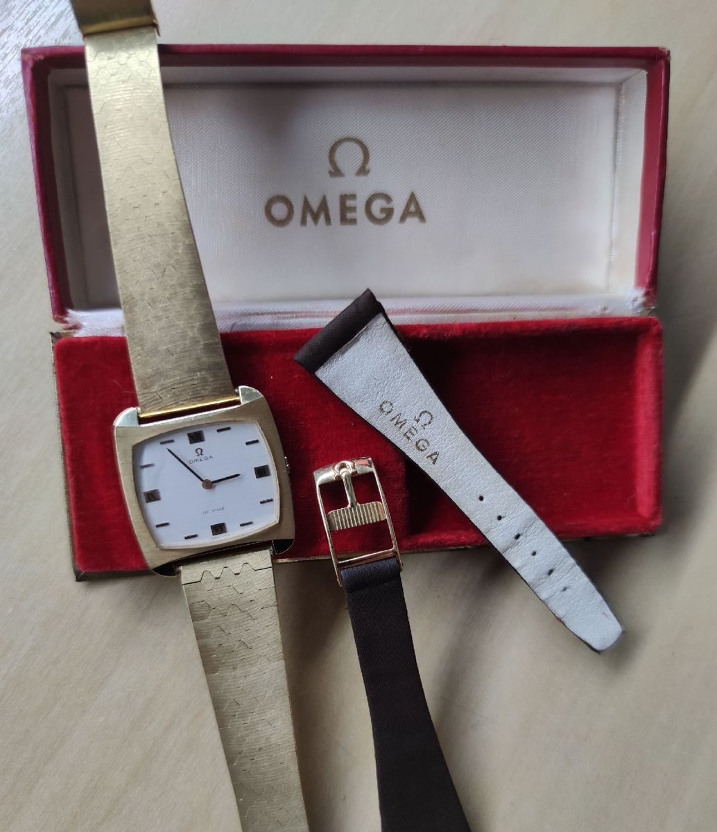 Relógio Ômega Square Case | Relógio Masculino Omega Usado 98798354 | enjoei