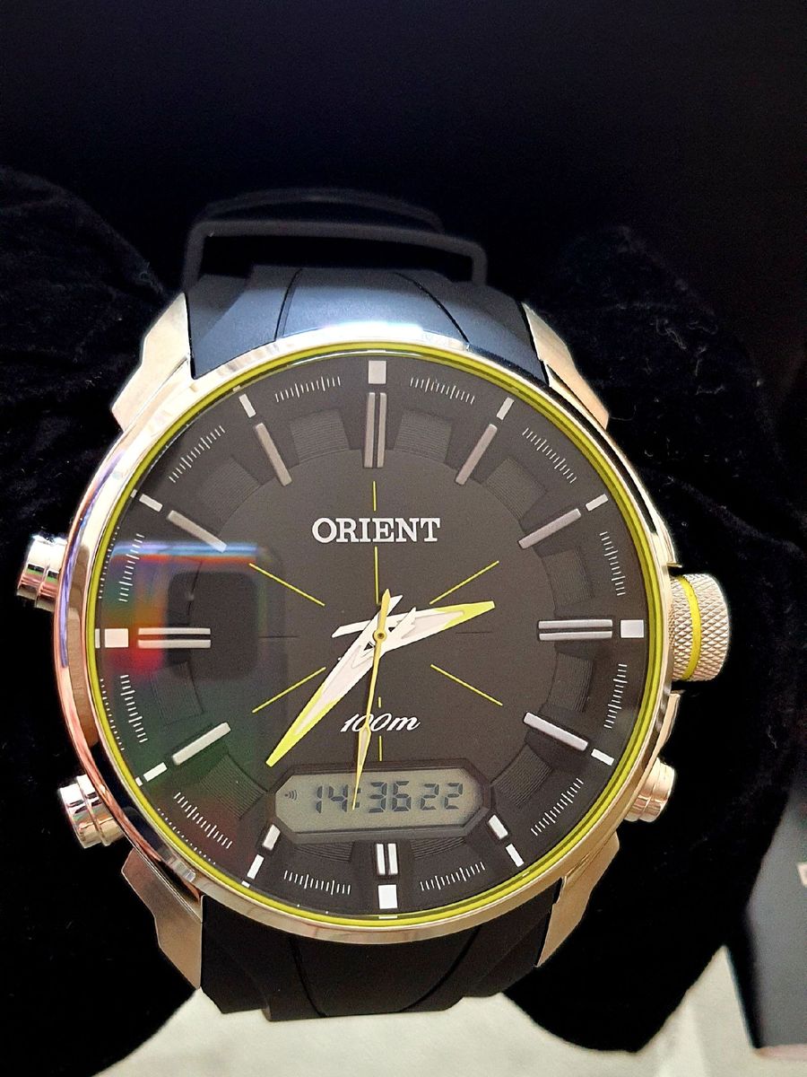 Relógio Orient Analógico e Digital | Relógio Masculino Orient Nunca ...