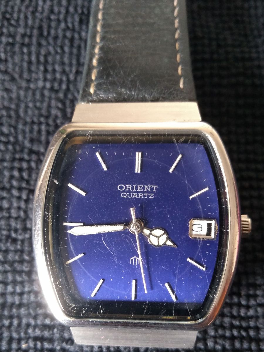 Relógio Orient Quartz | Relógio Masculino Oriente Quartz Usado 76438694 ...