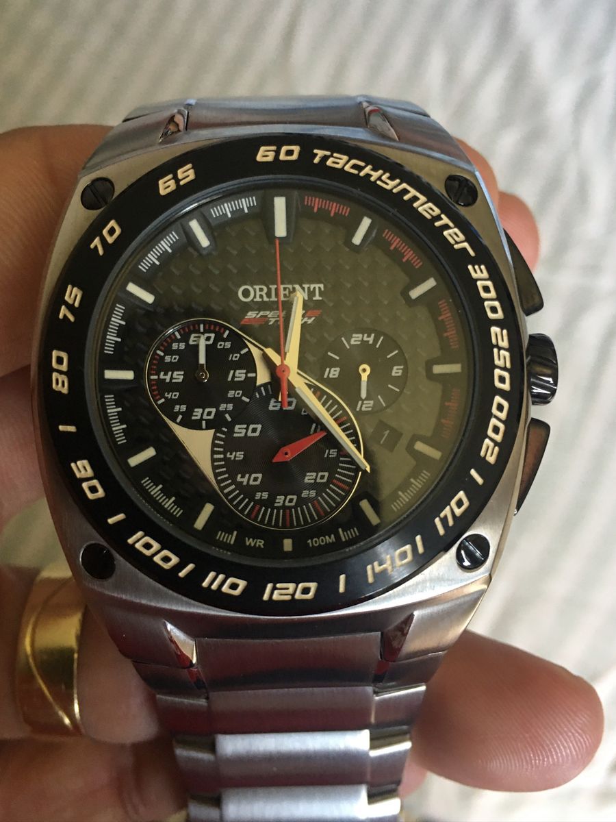 Relógio Orient Speed Tech Fibra de Carbono Novo | Relógio Masculino ...