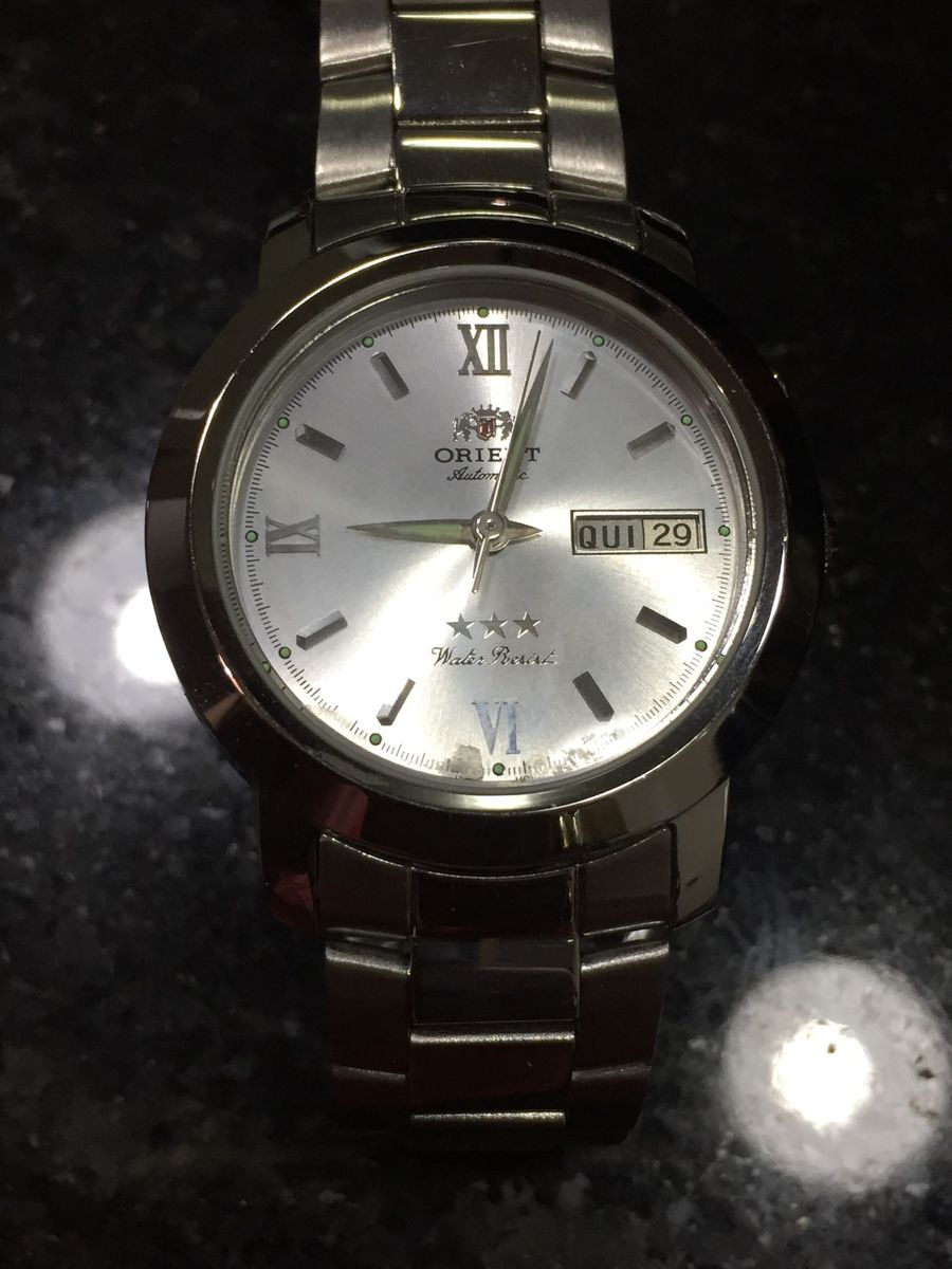 Relógio Original Orient Automático com Máquina Aparente | Relógio ...
