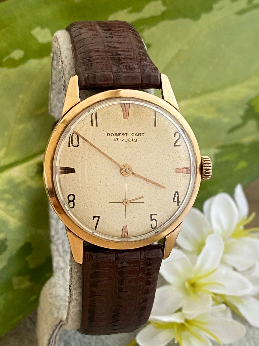 Relogio Ouro 18k Maciço Masculino Robert Cart | Relógio Masculino ...