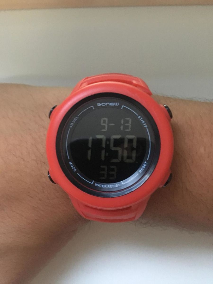 Relógio para Corrida Gonew Energy 2 | Relógio Masculino Gonew Usado ...