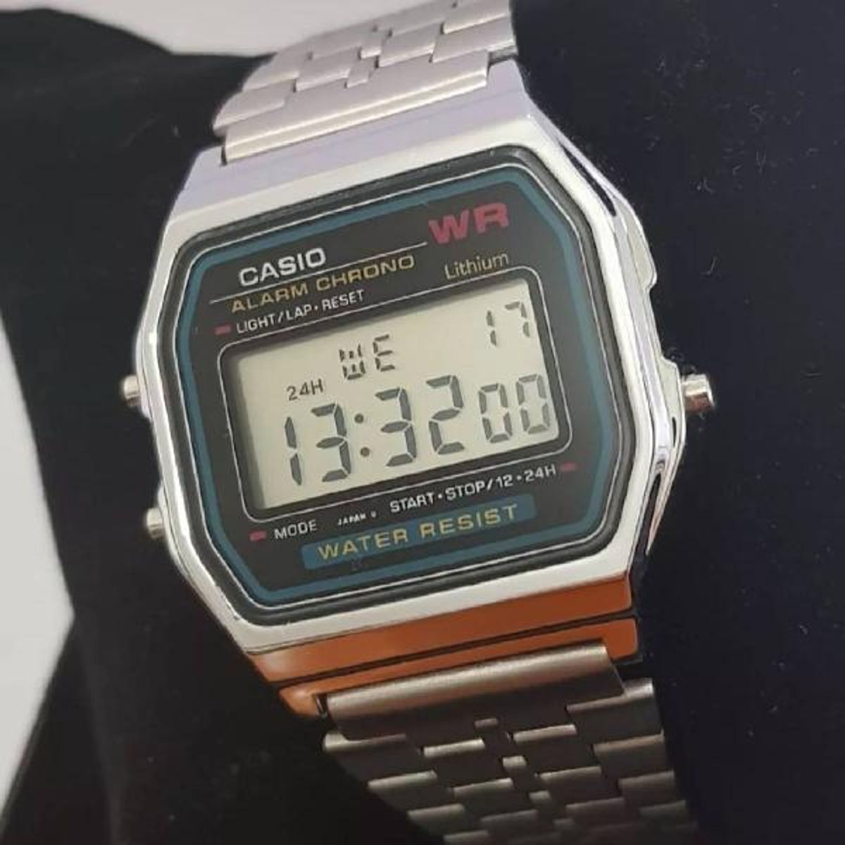 Relogio Prata Brilhante Casio Wr Original | Relógio Feminino Casio ...