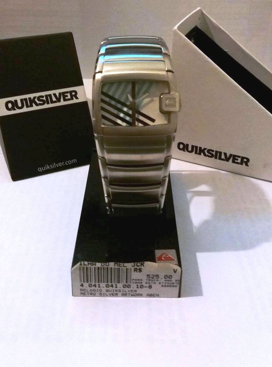 Relogio Quicksilver Metro Original - Usado Apenas 02 Vezes | Relógio ...