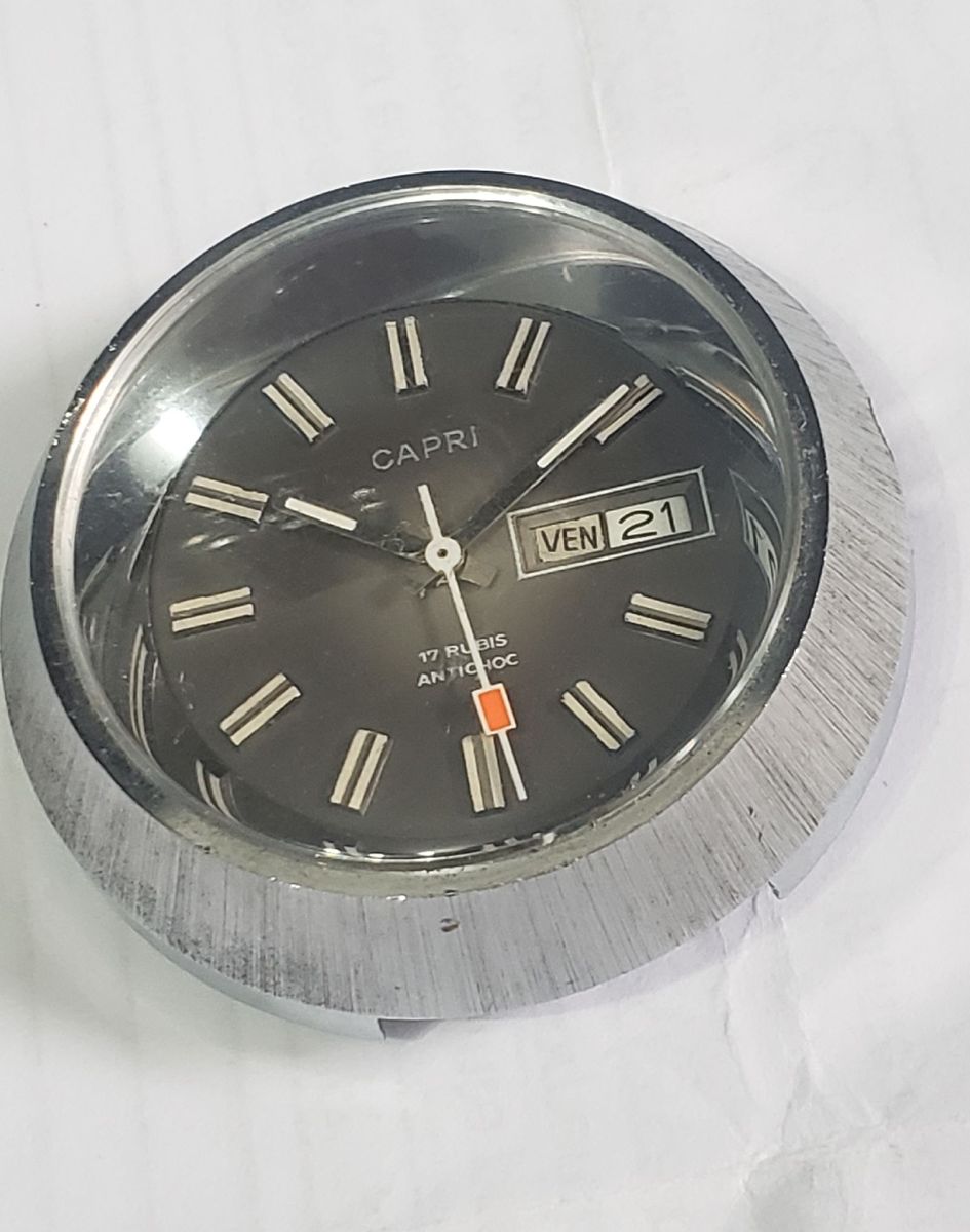 Relógio Raro Coleção | Relógio Masculino Capri Swiss Usado 77160299 ...