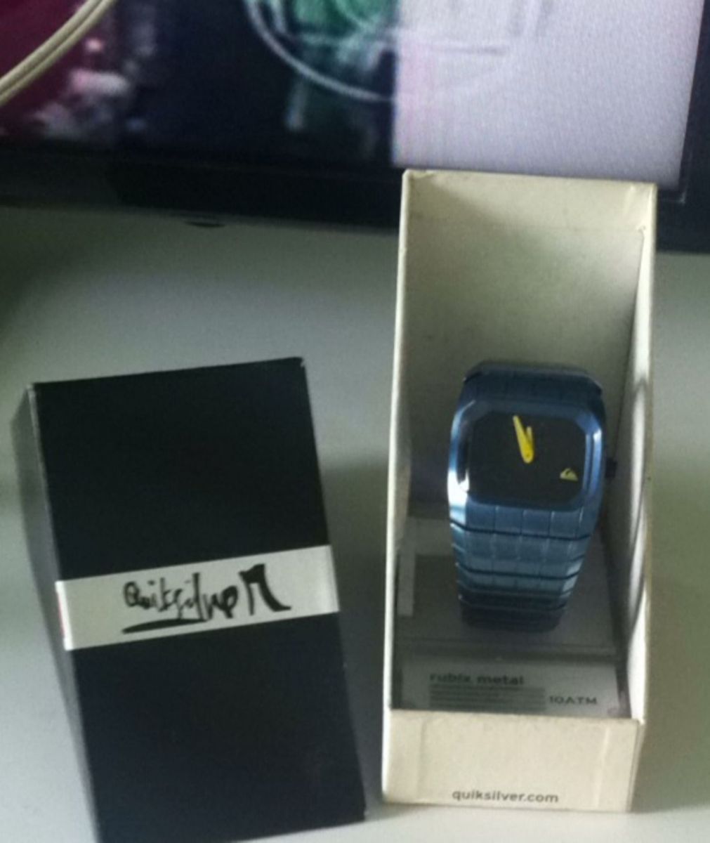 Relógio Rubix Metal | Relógio Masculino Quicksilver Usado 13574405 | enjoei