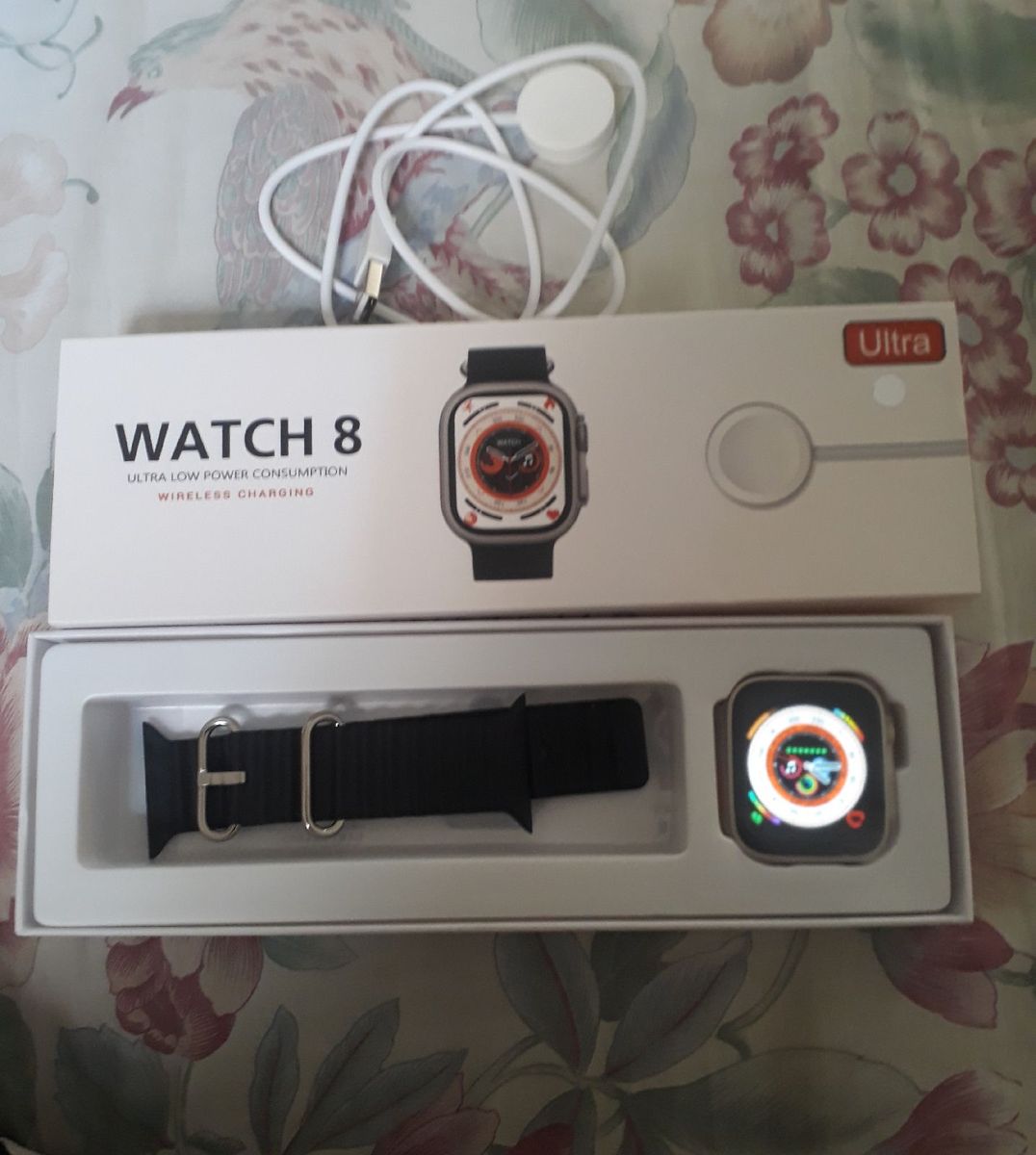 Relogio Smart Watch 8 Ultra | Relógio Masculino Smartwatch Nunca Usado ...