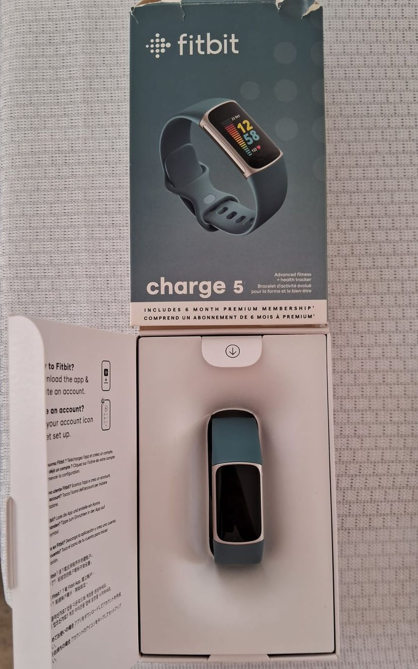 Relógio Smartband Fitbit Charge 5 (google) - Novo! | Relógio Feminino ...