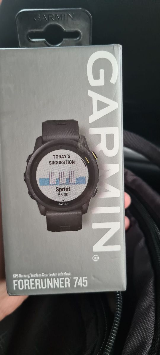 Relógio Smartwatch Garmin Forerunner 745 Music Preto com Monitor ...