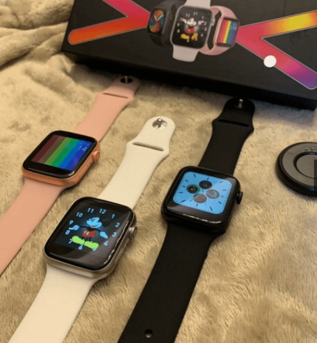 Relógio Smartwatch Iwo G500 Original - Cor Branco - Novo | Relógio ...