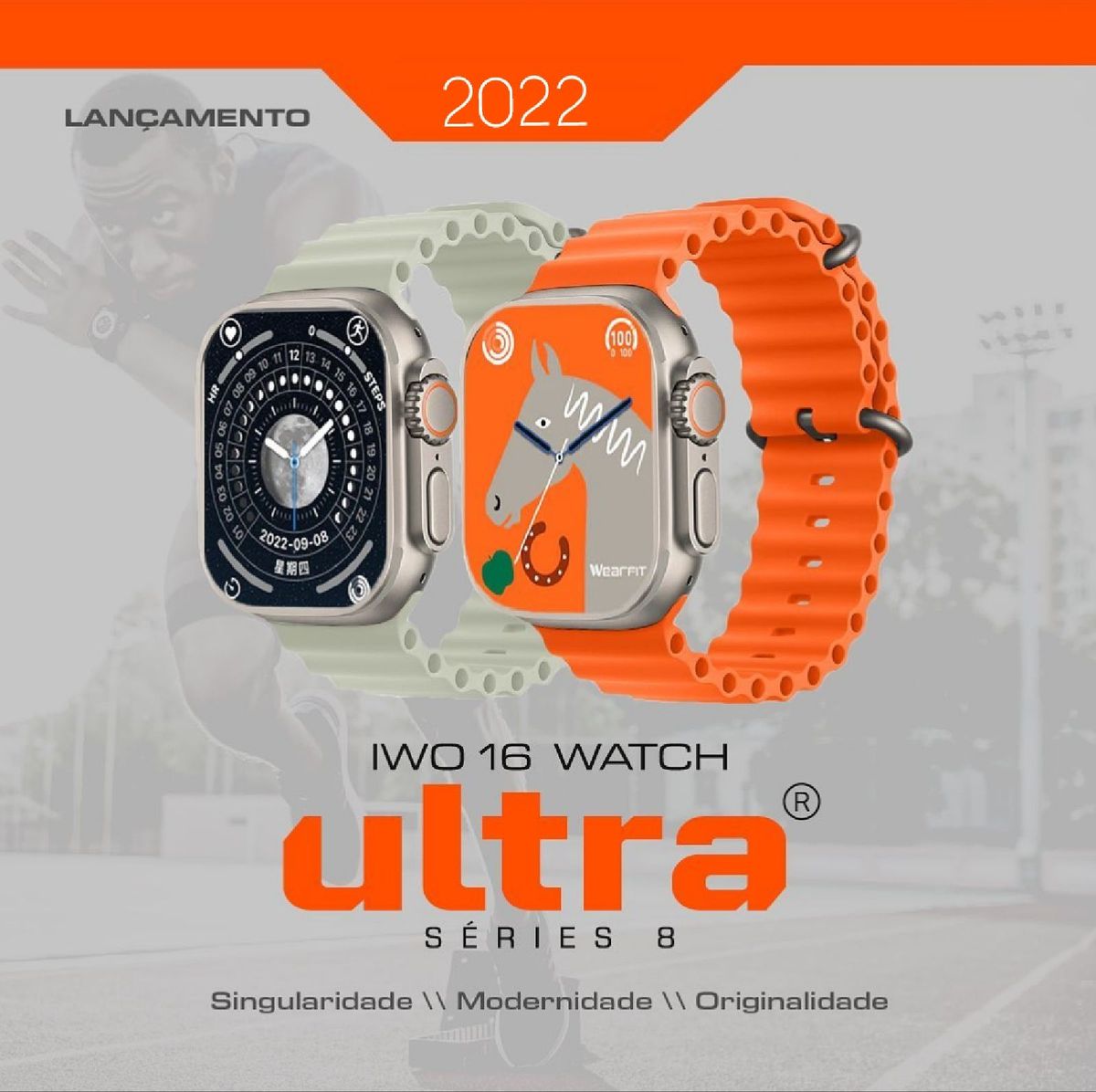 Relógio Smartwatch Ultra Dt8 Série 8 + Pulseira Extra | Relógio ...