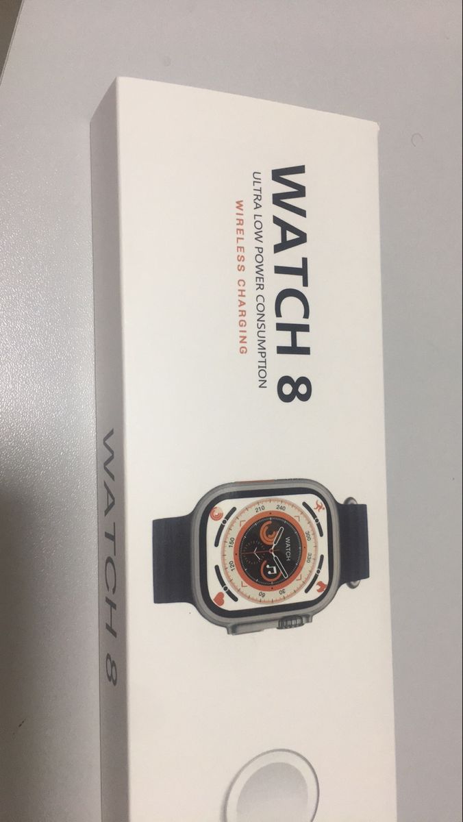 Relógio Smartwhatch Ultra | Item Info & Eletro Watch 8 Nunca Usado ...