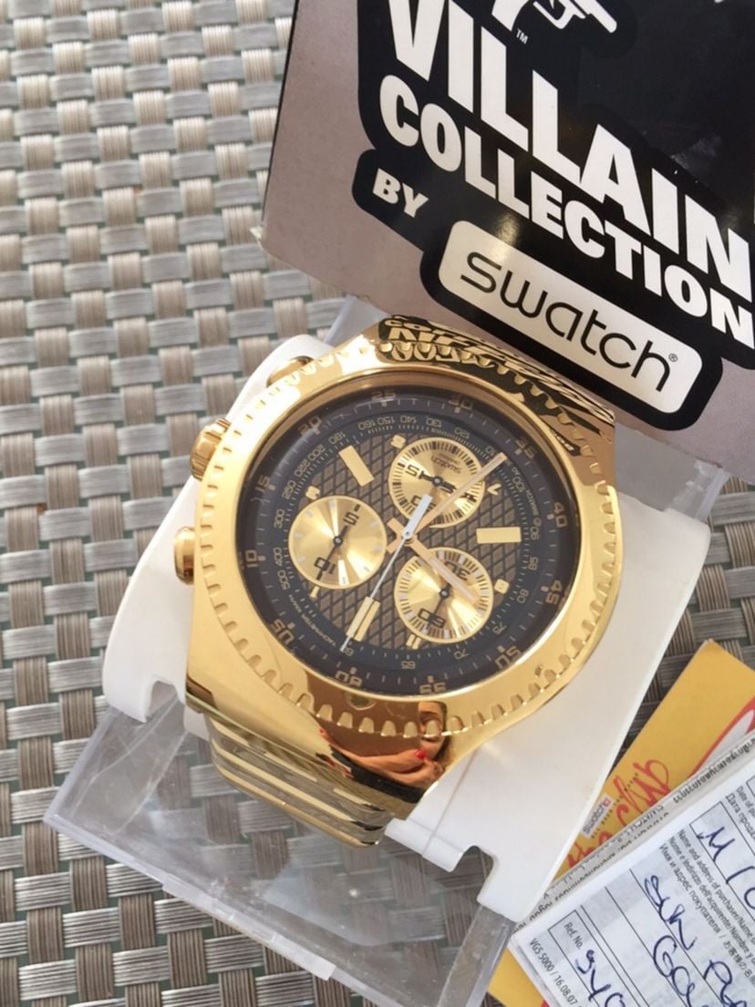 Relógio Swatch 007 Villain Collection Oddjob | Relógio Feminino Swatch Nunca Usado 28007234 | enjoei