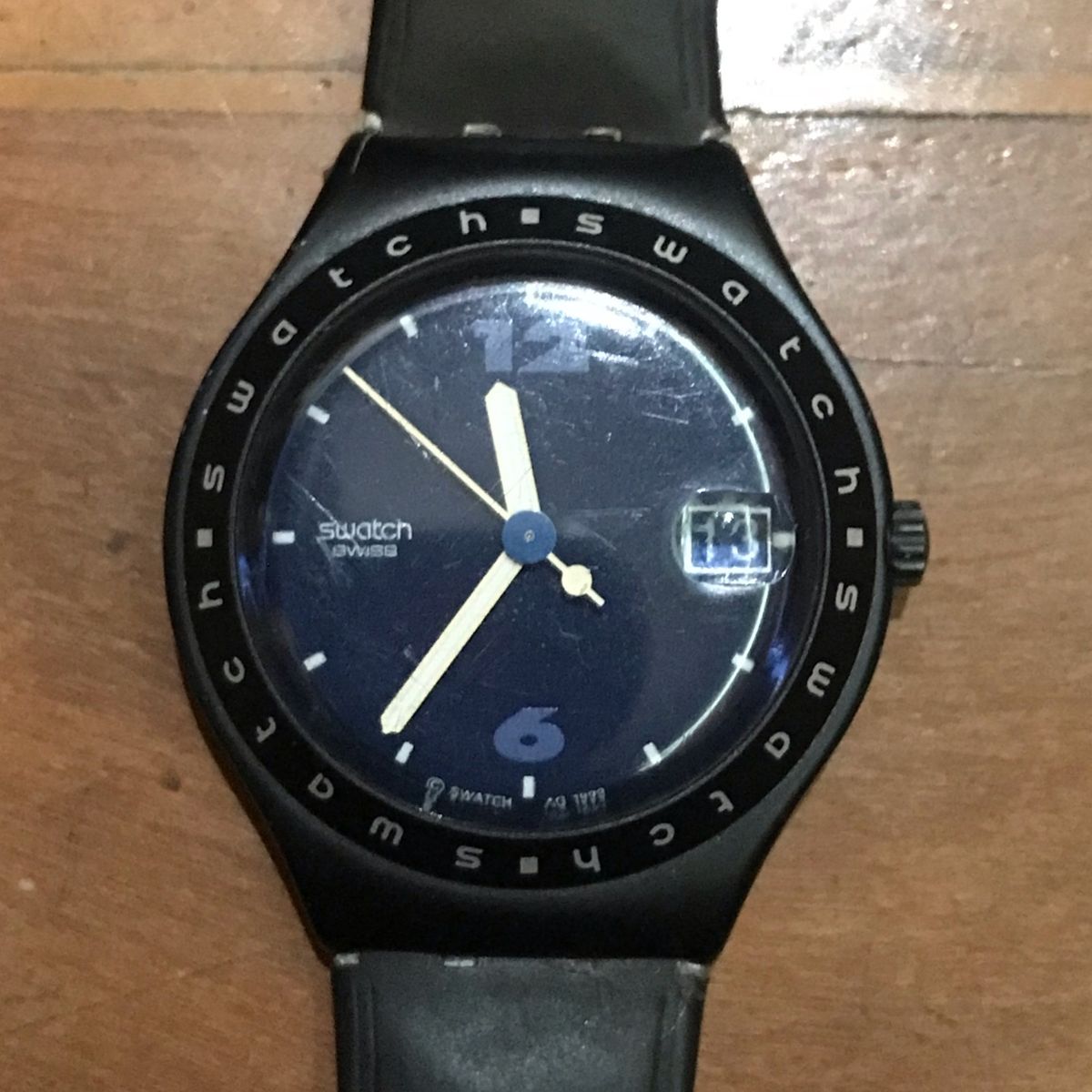 Relógio Swatch Anos 90 Original | Relógio Masculino Swatch Usado ...