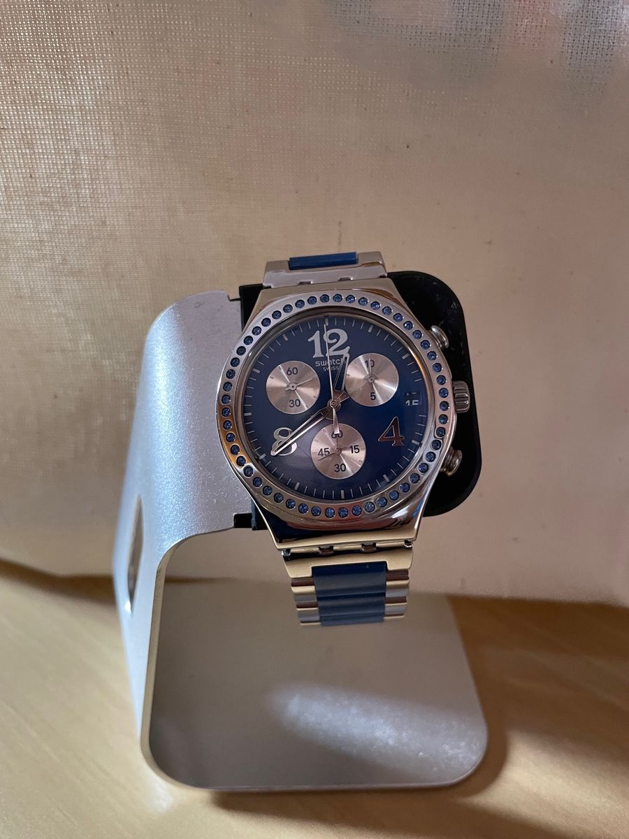 Relógio Swatch Azul | Relógio Feminino Swatch Usado 83137959 | enjoei