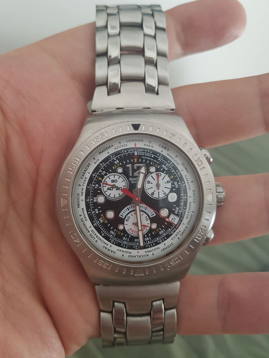 Relógio Swatch Iron | Relógio Masculino Swatch Usado 26099229 | enjoei