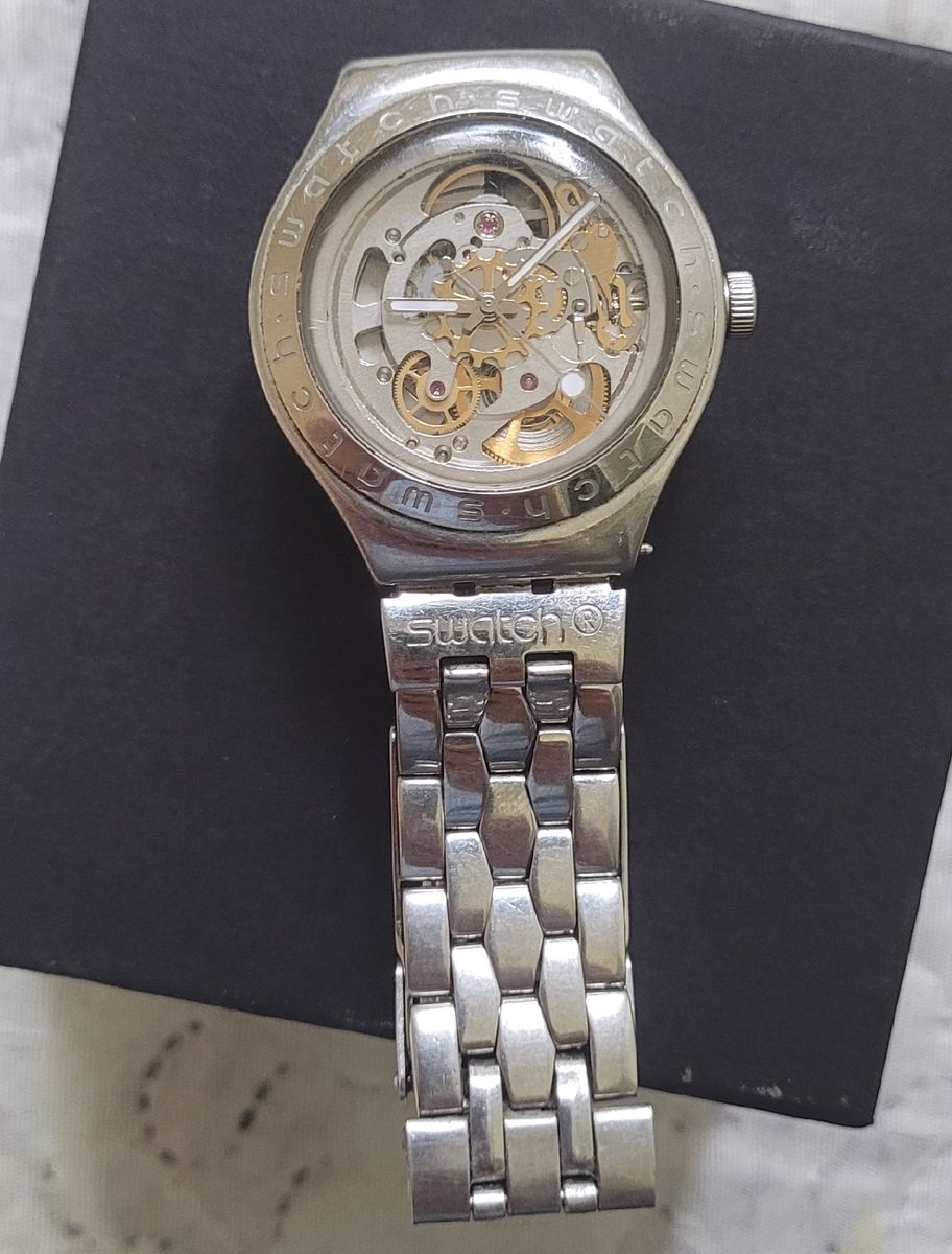 Relógio Swatch Irony - Automático | Relógio Masculino Relógio Swatch ...