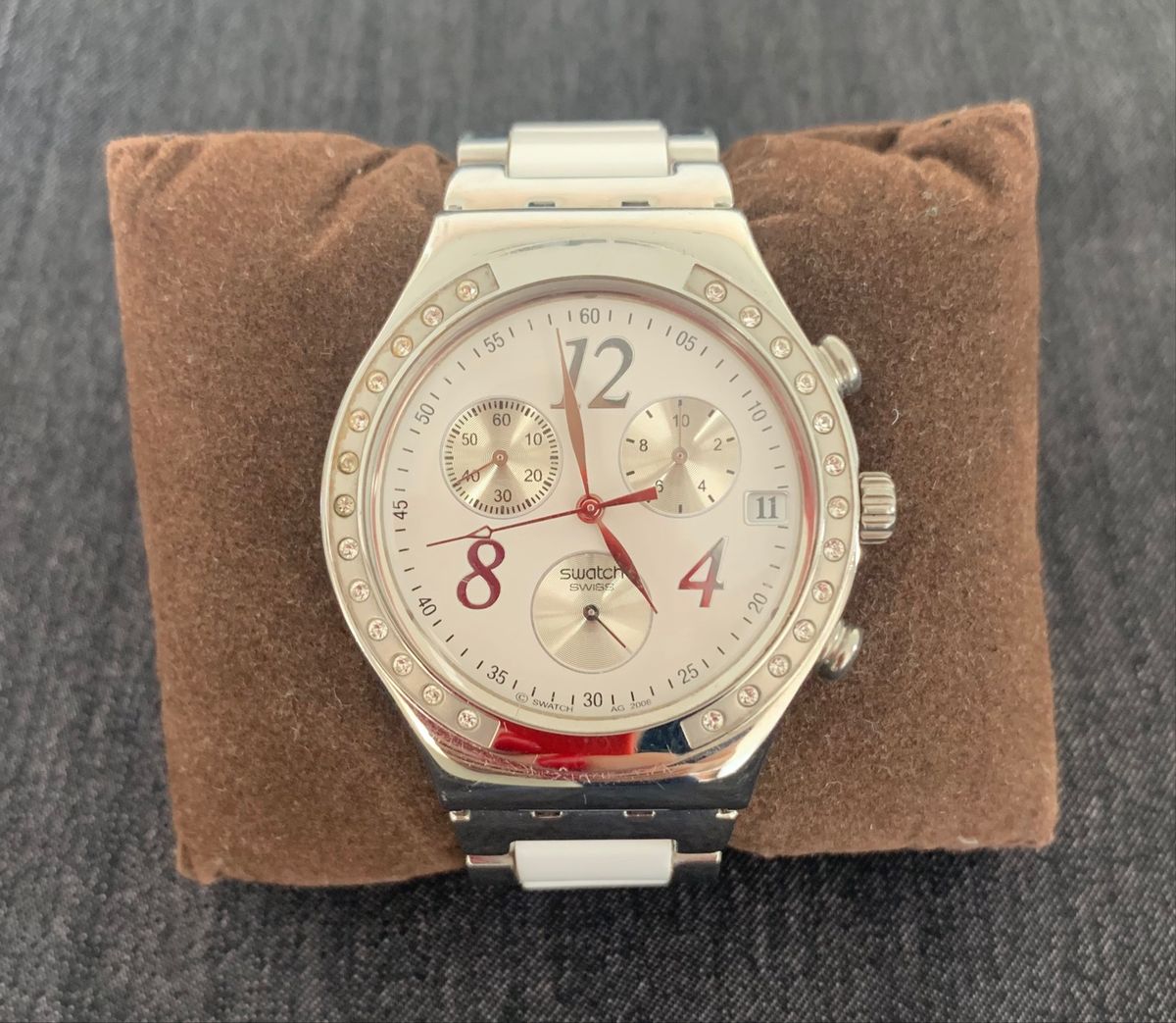 Relógio Swatch Original Feminino a Prova Dágua | Relógio Feminino ...