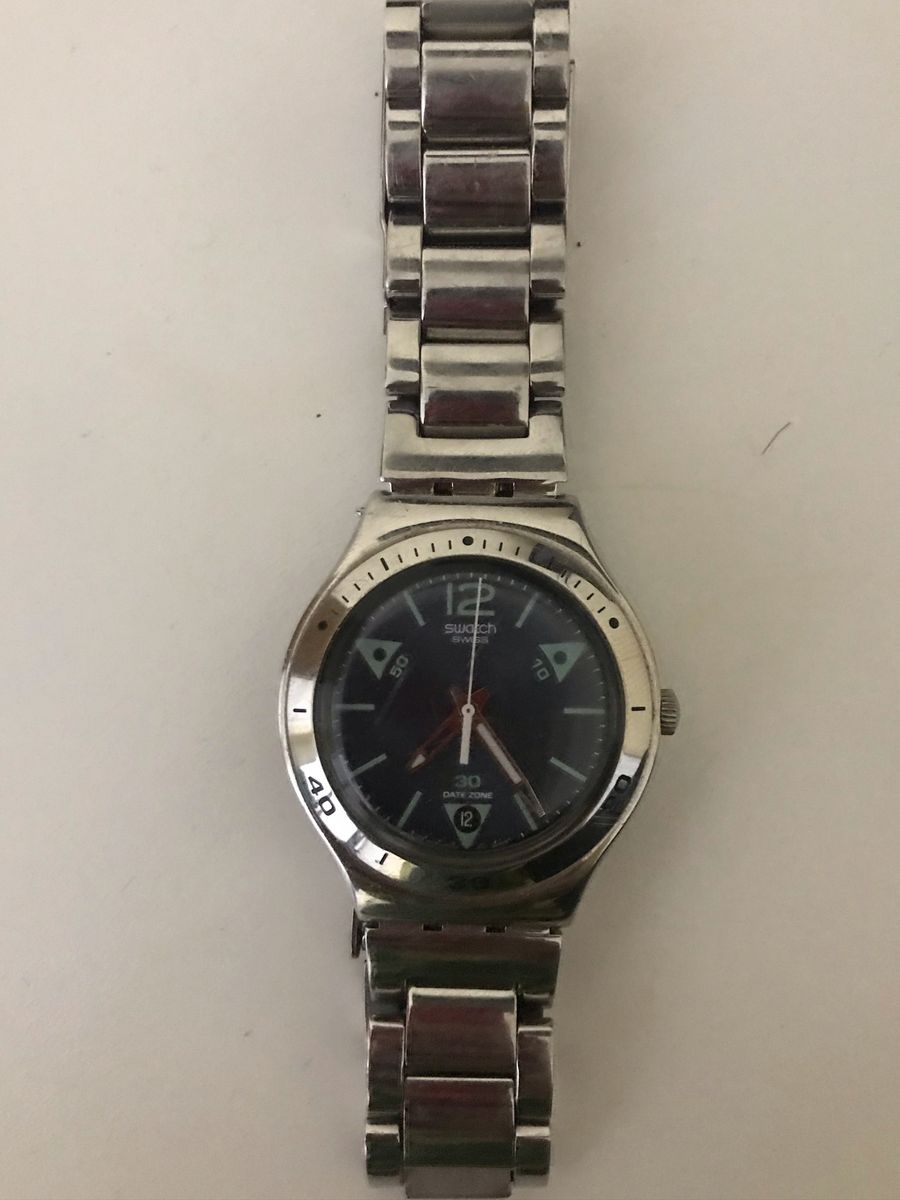 Relógio Swatch Pouquíssimo Usado | Relógio Masculino Swatch Usado ...