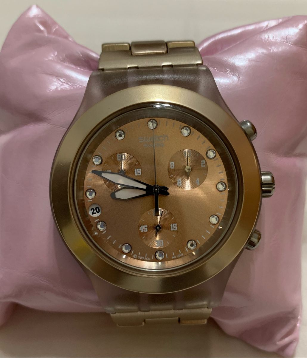 Relógio Swatch Rose | Relógio Feminino Swatch Usado 38005948 | enjoei