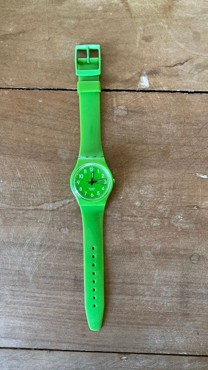 Relógio Swatch Verde | Relógio Feminino Swatch Usado 125802491 | enjoei