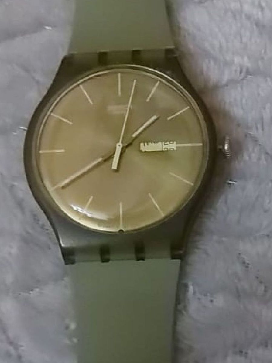 Relógio Swatch Verde | Relógio Feminino Swatch Usado 67986889 | enjoei