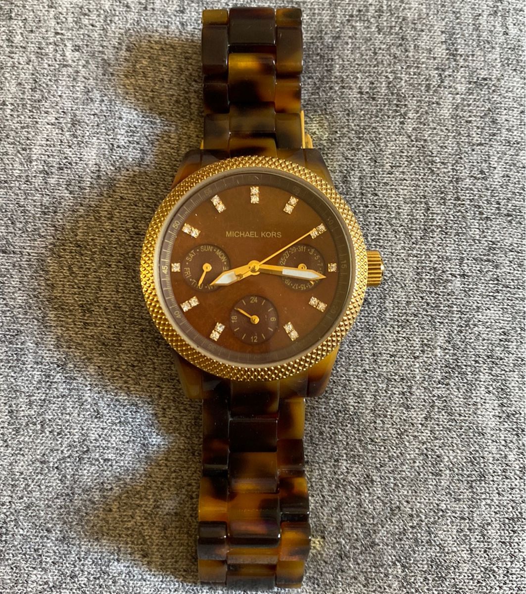 Relógio Tartaruga Mini Michael Kors | Relógio Feminino Michael Kors ...