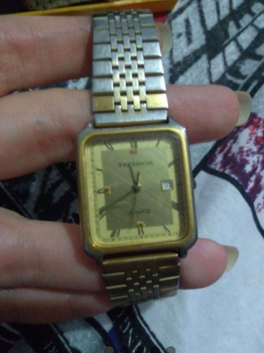 Relógio Technos Tec965zf - P/ Restauro/ Peças/ Coleção | Produto ...