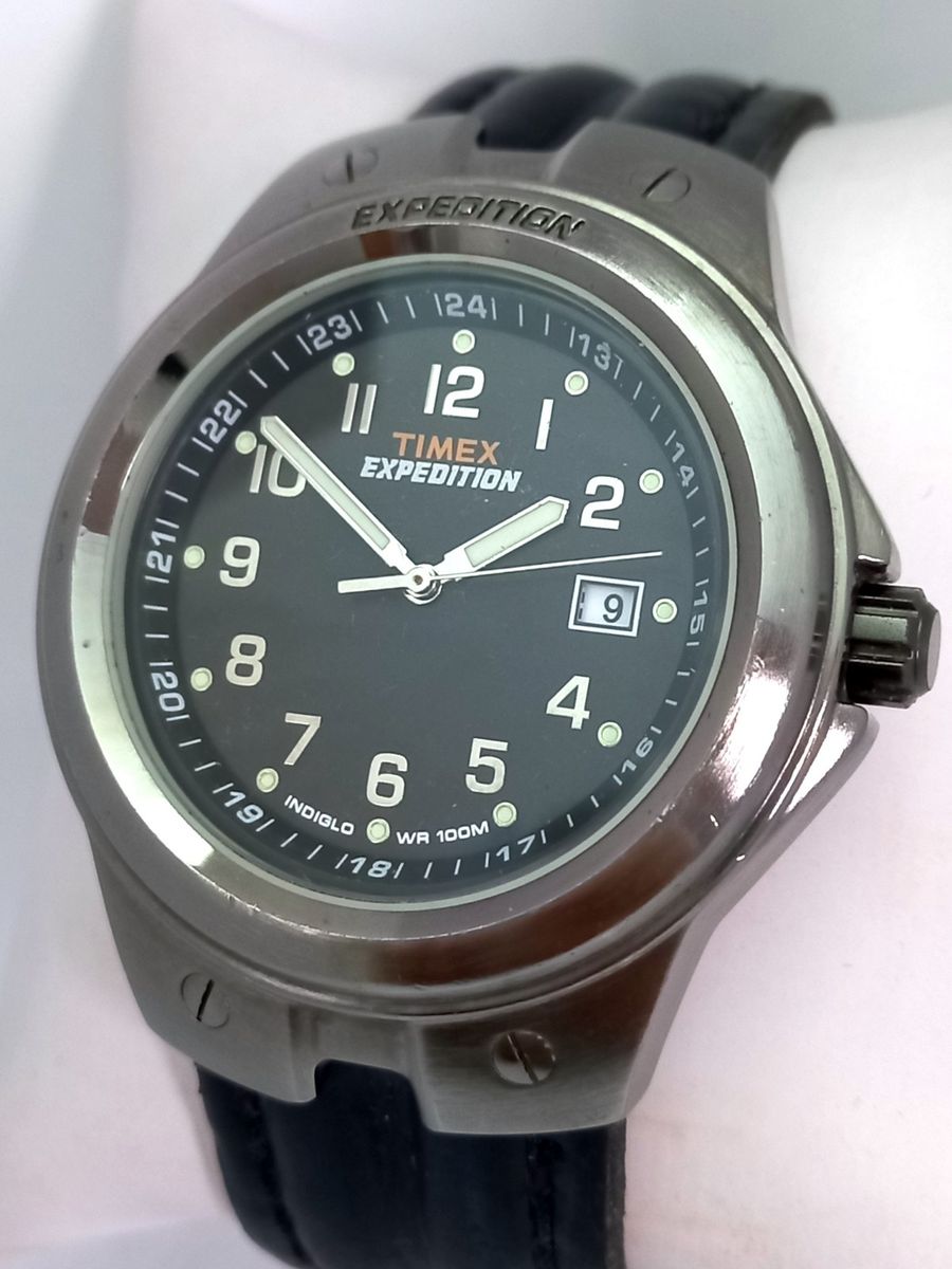 Relógio Timex Expedition Indiglo 905 | Relógio Masculino Timex Usado ...